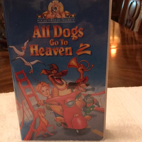 Other | All Dogs Go To Heaven 2 Vhs | Poshmark